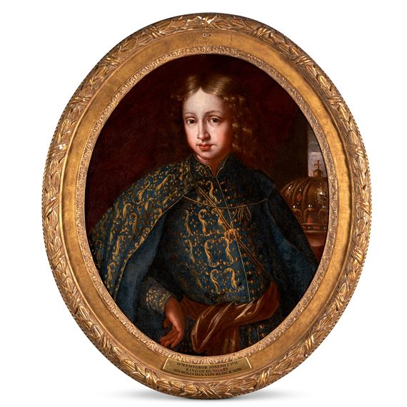 Benjamin von Block | Portrait of the Future Emperor Joseph I as King of ...