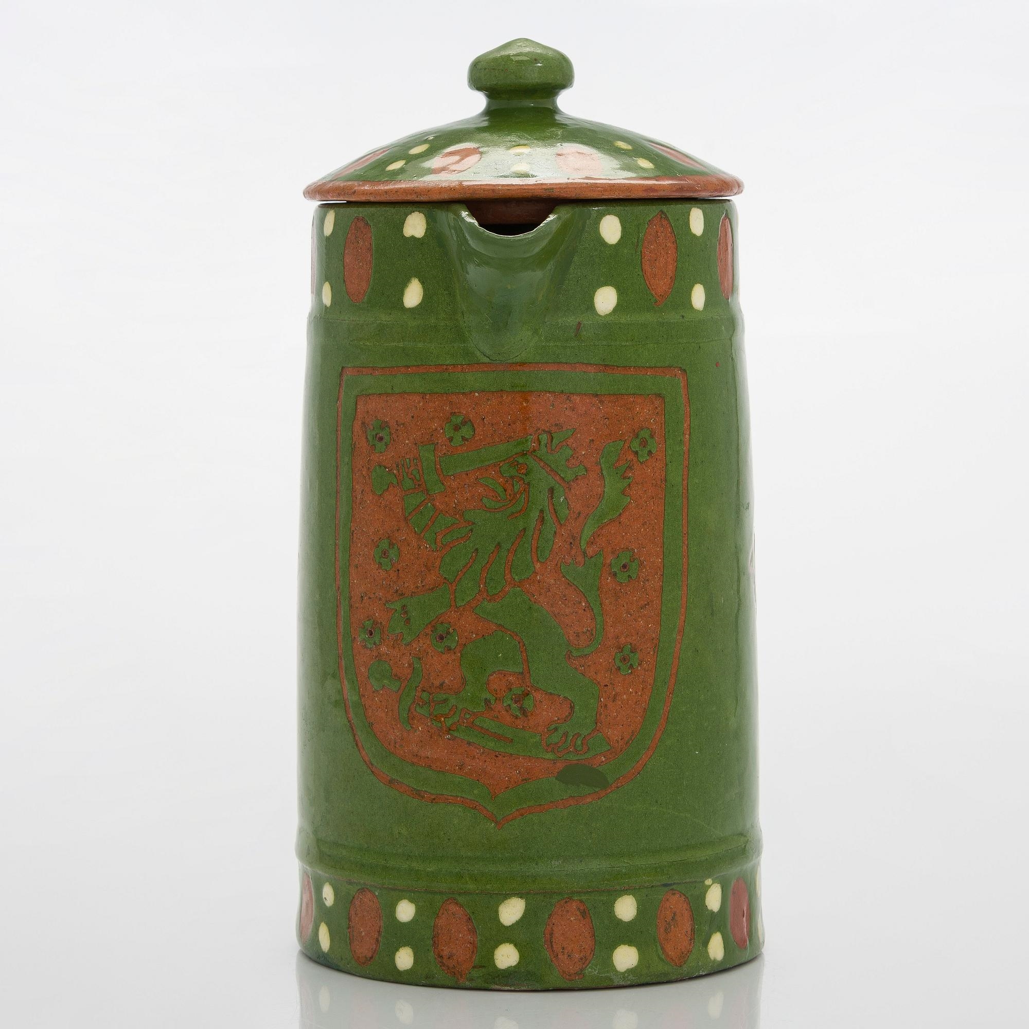 Alfred William Finch | Alfred William Finch, a pitcher with lid, around ...