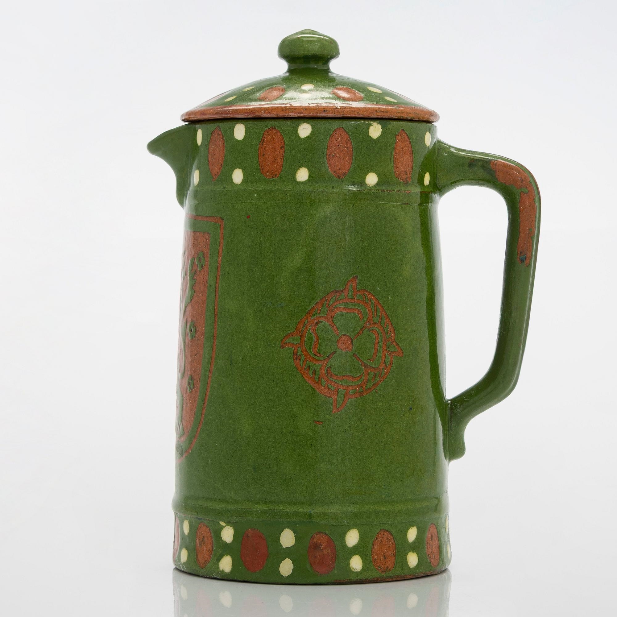 Alfred William Finch | Alfred William Finch, a pitcher with lid, around ...