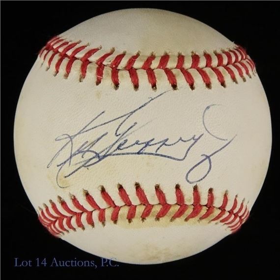 Bobby | Ken Griffey Jr Signed American League Baseball | MutualArt