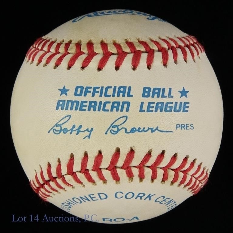 Bobby | Ken Griffey Jr Signed American League Baseball | MutualArt