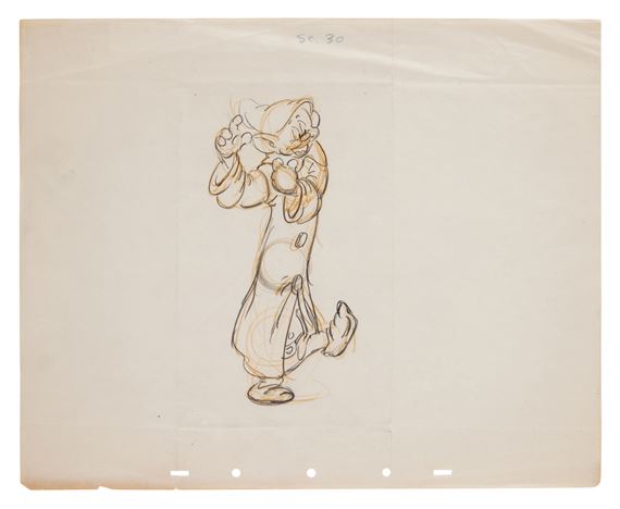 Fred Moore | Snow White Animation Drawing | MutualArt