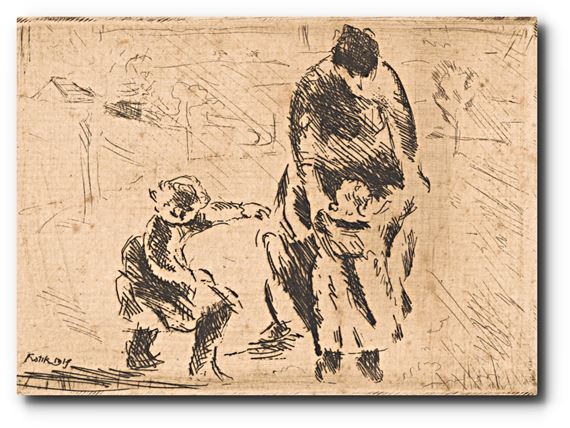 Pravoslav Kotik | 62. Matka s dětmi | MutualArt