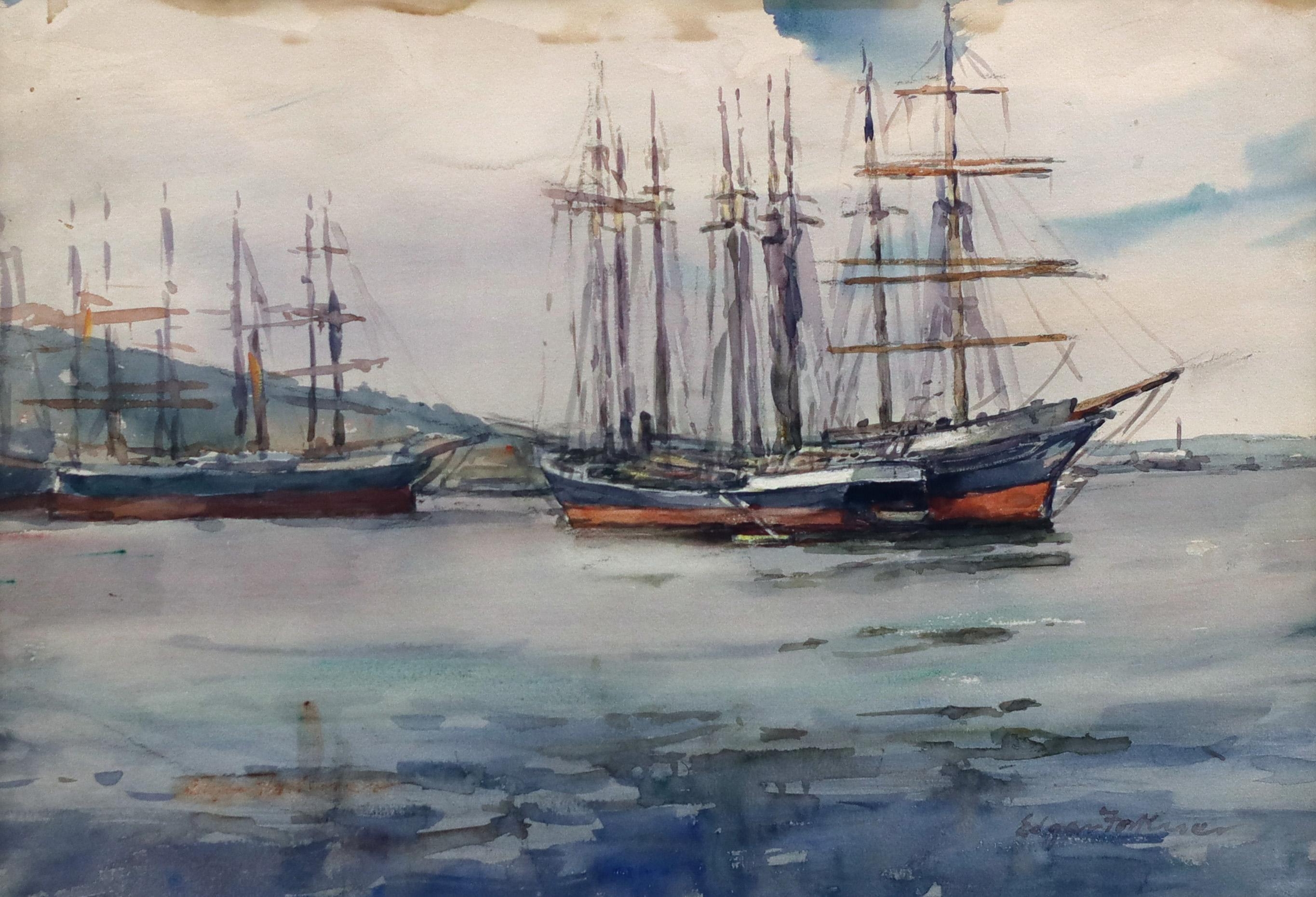 J. Edgar Forkner | Seattle Harbor | MutualArt