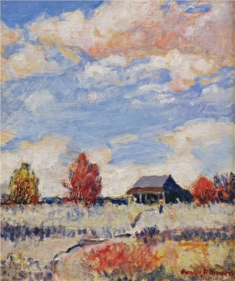 Francis Focer Brown | Big Sky Landscape | MutualArt