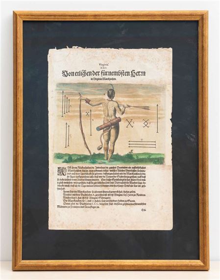 Theodor de Bry | Gravure uit Amerika deel I anno 1590 (Circa 1590 ...