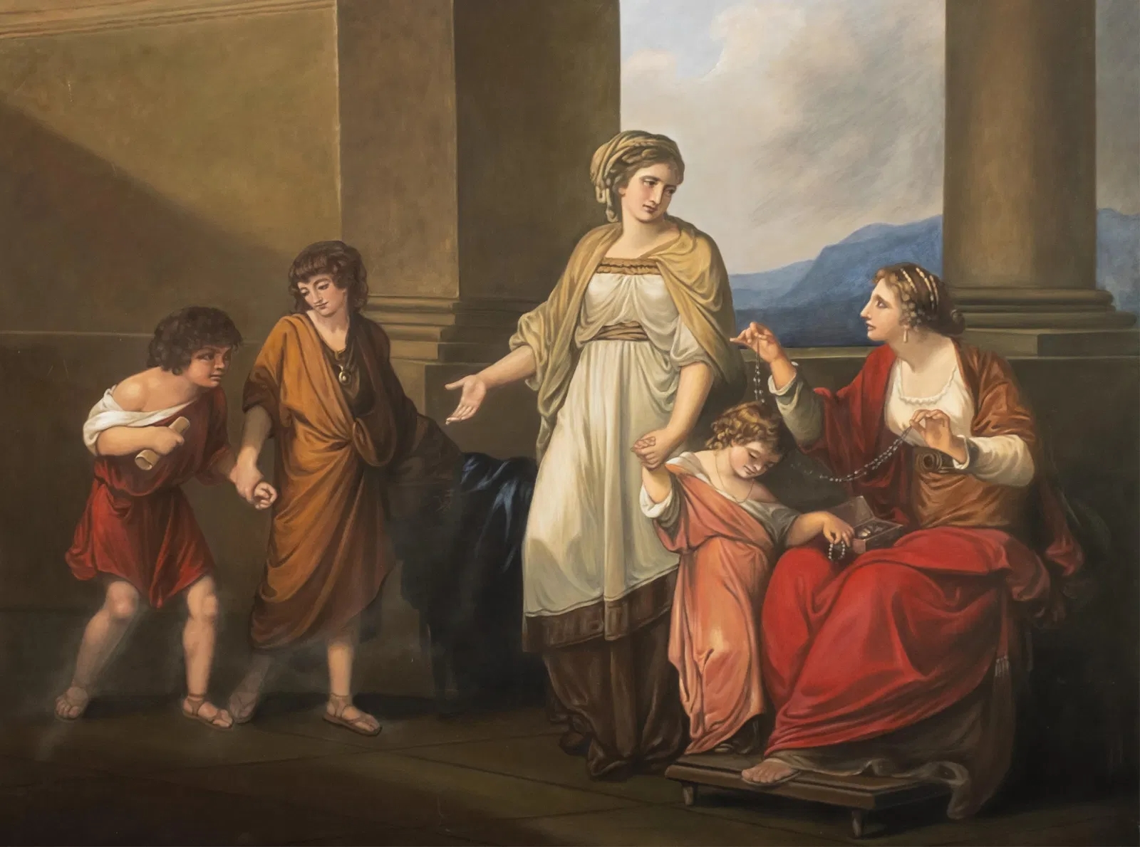 Angelica Kauffmann | A neoclassical scene | MutualArt