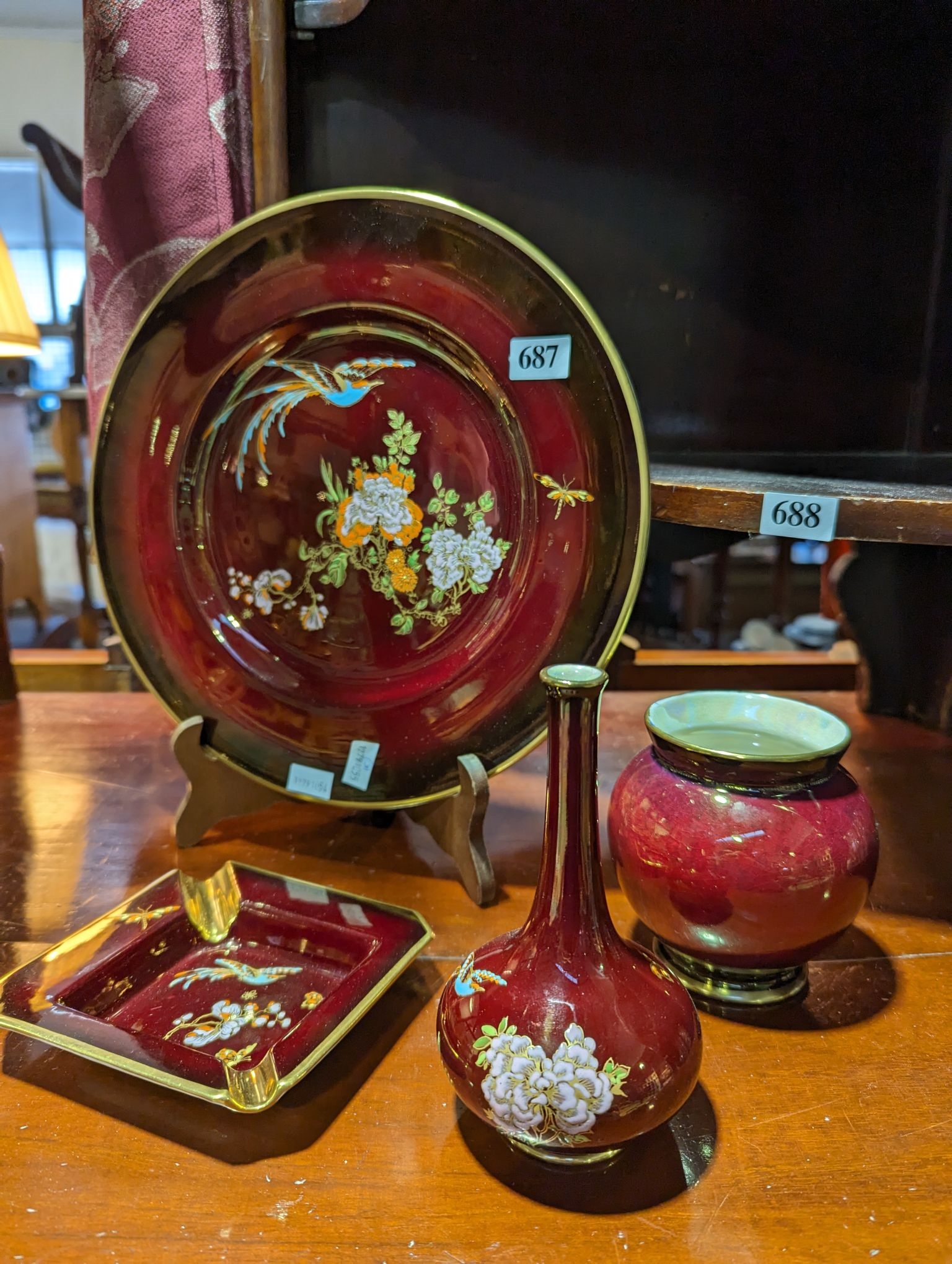 Carlton Ware | CARLTON WARE CABINET PLATE | MutualArt