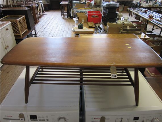 Ercol | ERCOL STYLE TWO TIER COFFEE TABLE | MutualArt