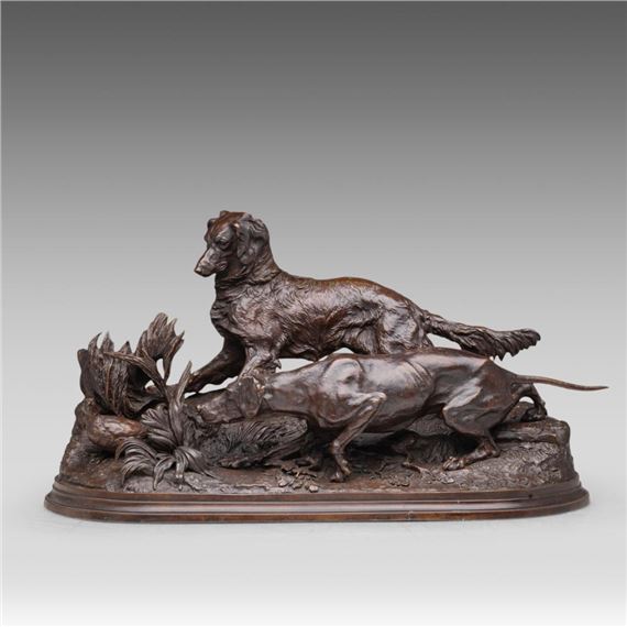 Pierre-Jules Mene | 'Chasse à la Perdrix' (1847) (1847) | MutualArt