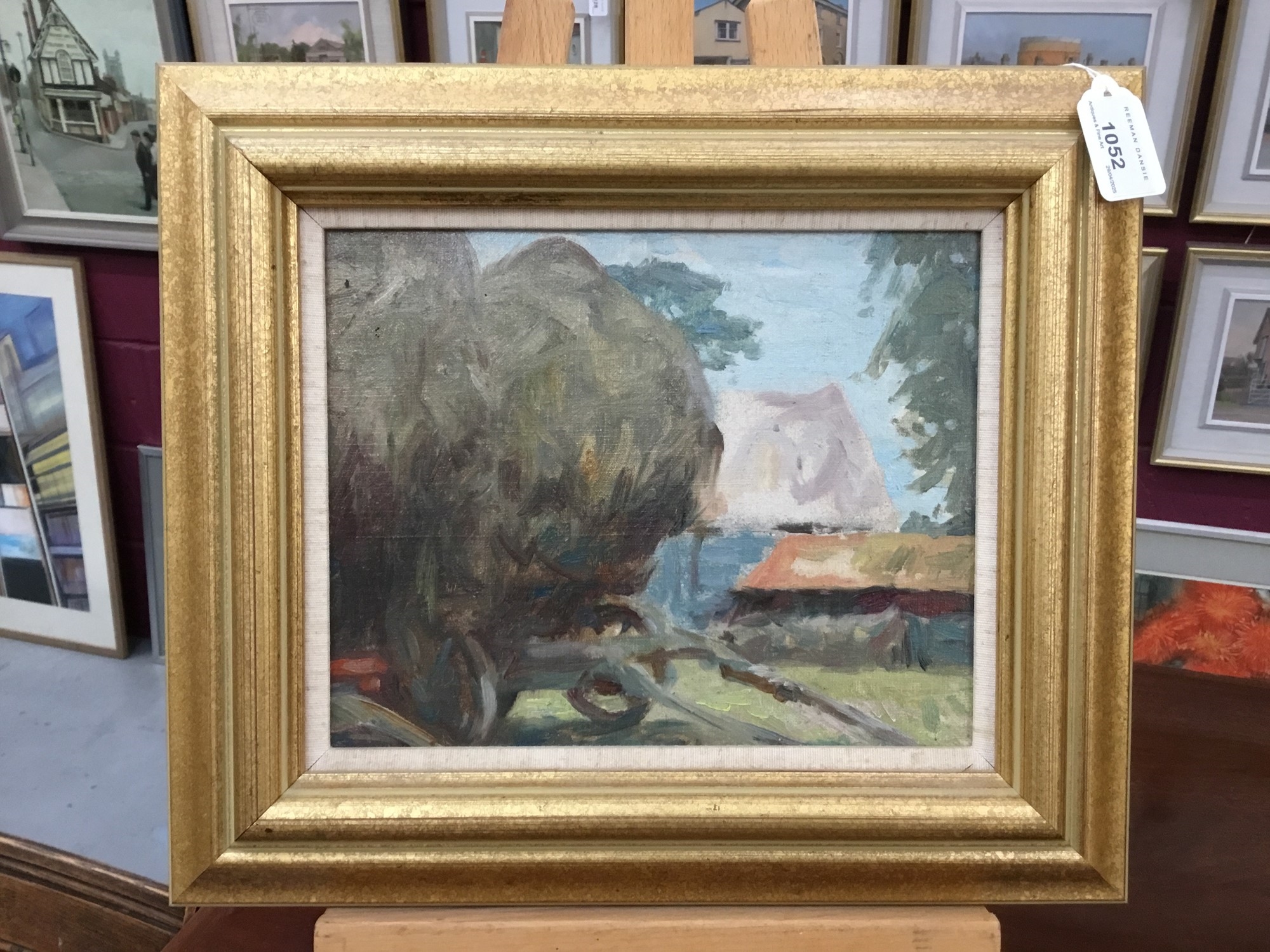 Harry Becker | The Hay Wagon | MutualArt