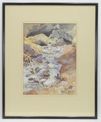 J. James | Waterfall Scene | MutualArt