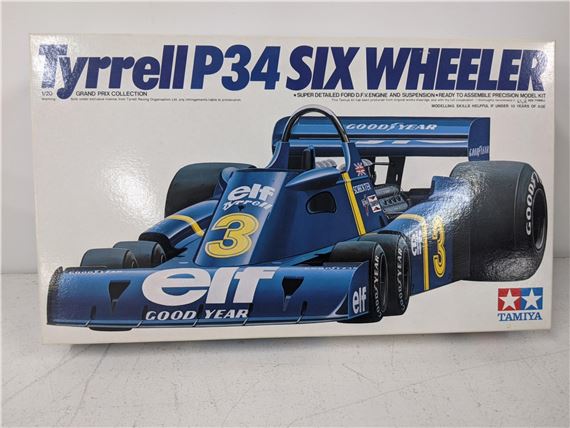 R. Wheeler | A Tyrrell P 34 Six-Wheeler Tamiya 1/20 scale Grand Prix ...