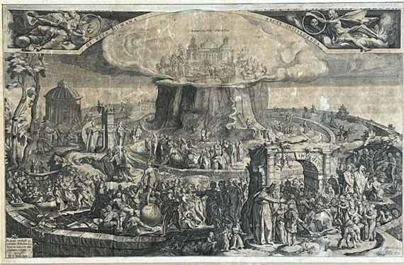 Claes Jansz. Visscher | TABULA CEBETIS or The Journey of Human Life ...