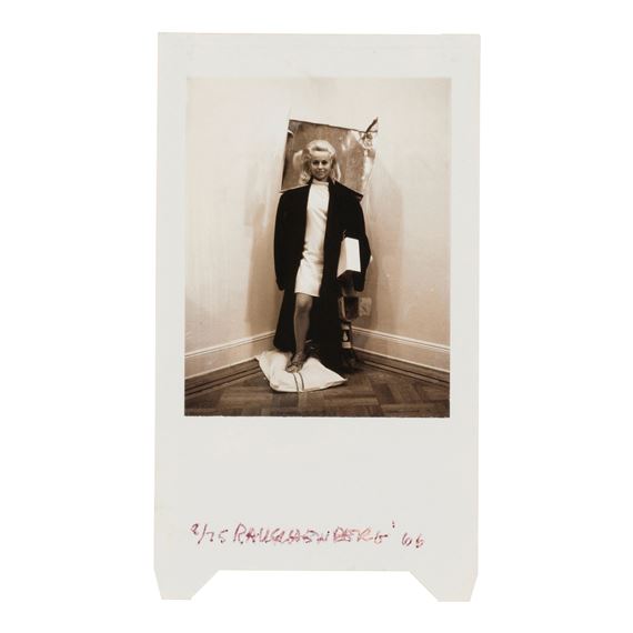 Robert Rauschenberg | Portrait of Holly (1966) | MutualArt