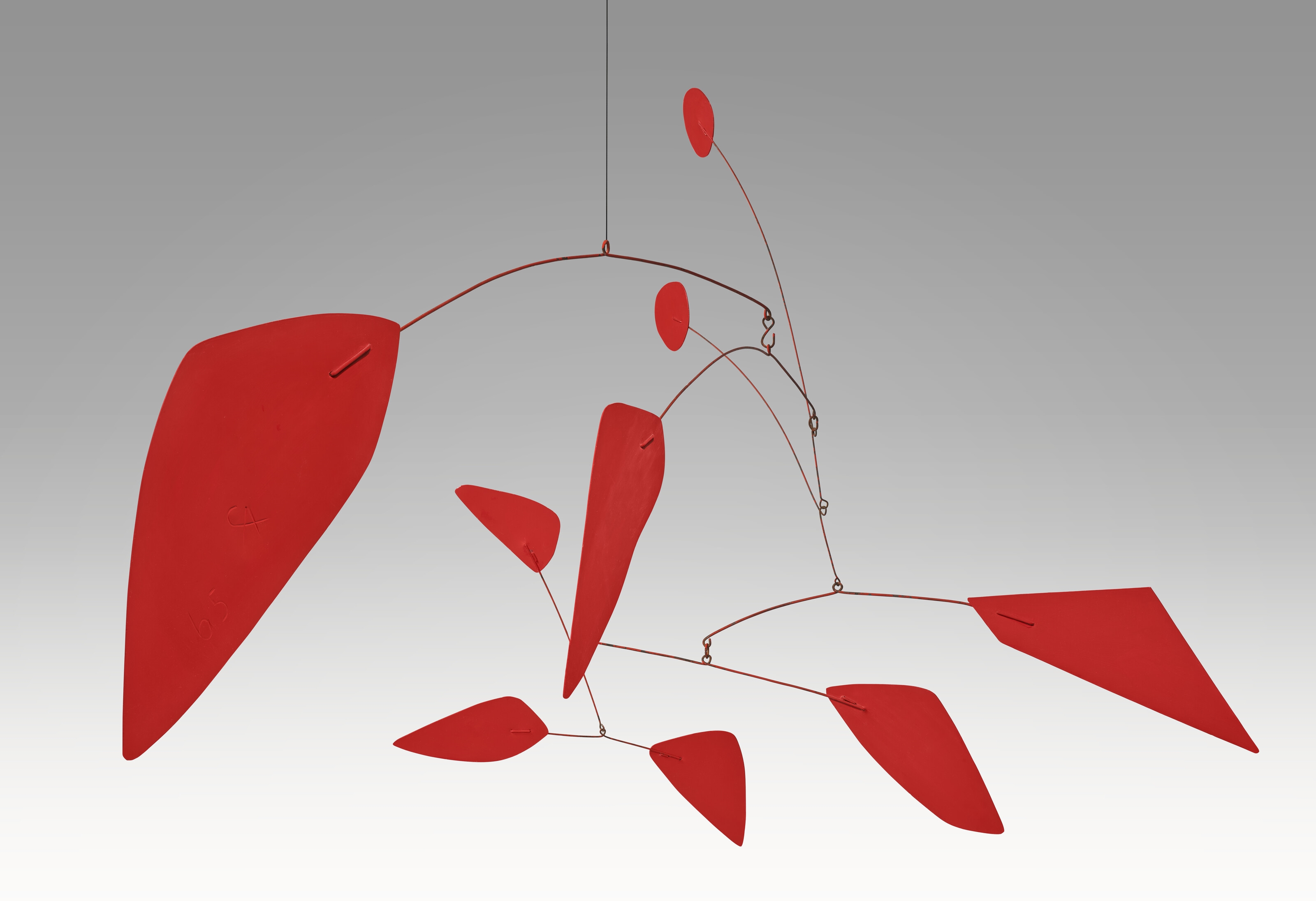 Alexander Calder | Red Nine (1965) | MutualArt