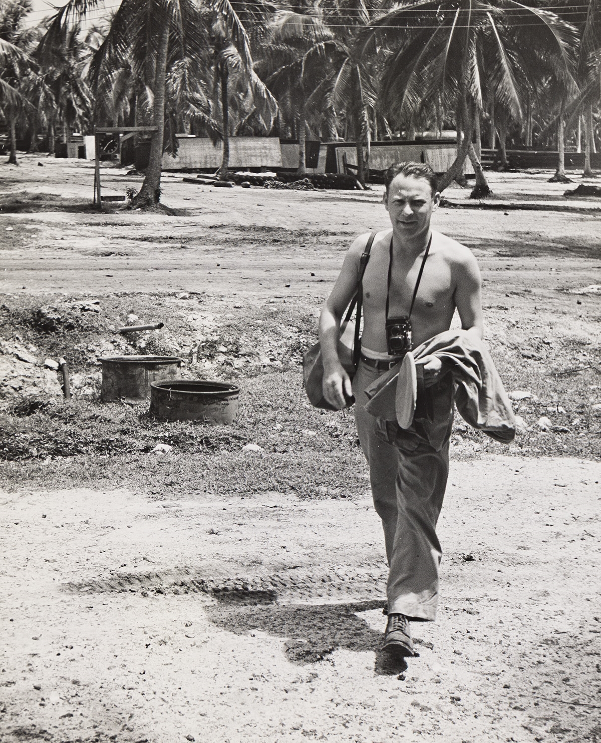 Horace Bristol | Portrait of photographer Horace Bristol with his ...