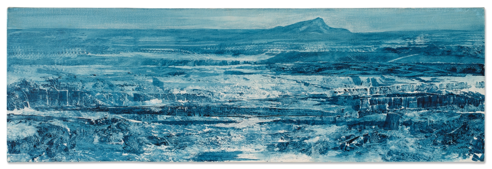 Mark Tansey | Study for Valley of Doubt (1986 - 1990) | MutualArt