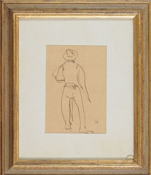 Lorenzo Viani | Figura di uomo di spalle | MutualArt