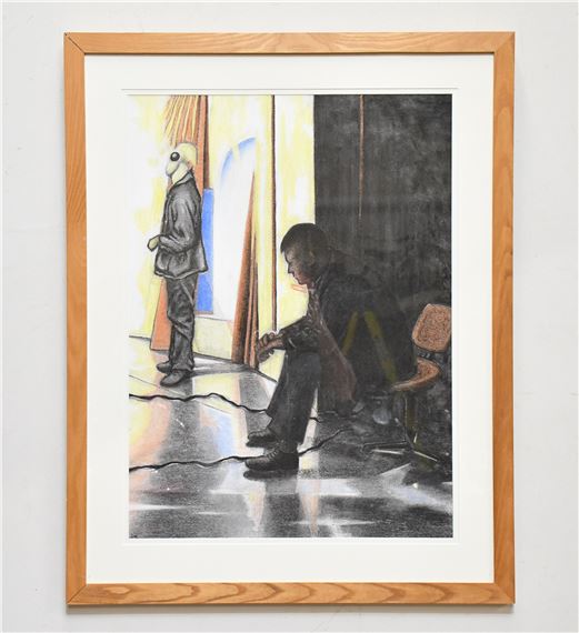 David Gilbert | Drawing Based On Press Photograph: The Ante Room ...
