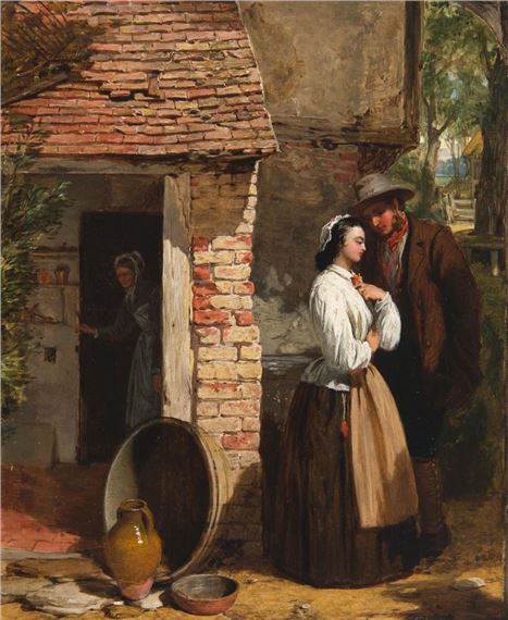 Marcus Stone | Ungewiss (1903) | MutualArt