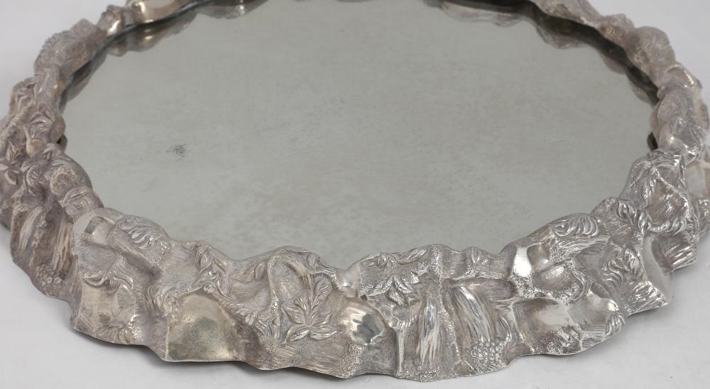 Rubbing | A Victorian silverplate rockwork plateau (Late 19th Century ...