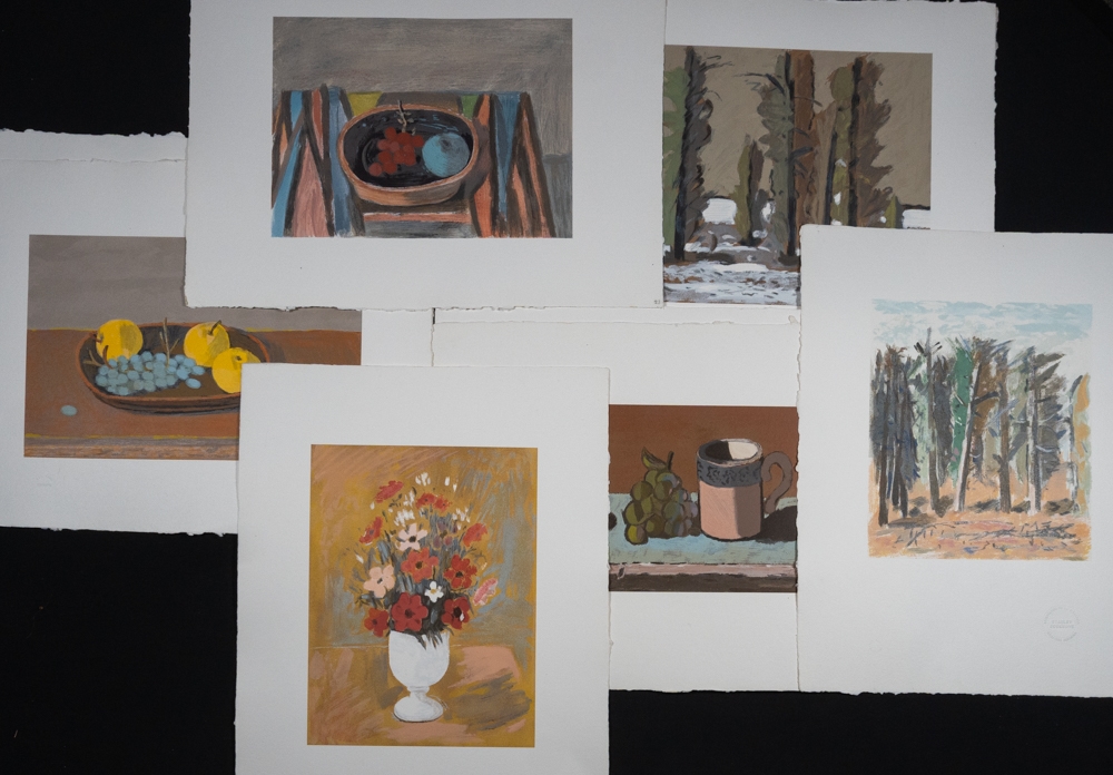 Stanley Cosgrove | Lot of six serigraphs | MutualArt