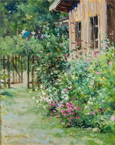 Wilson Chu | Flowered garden | MutualArt