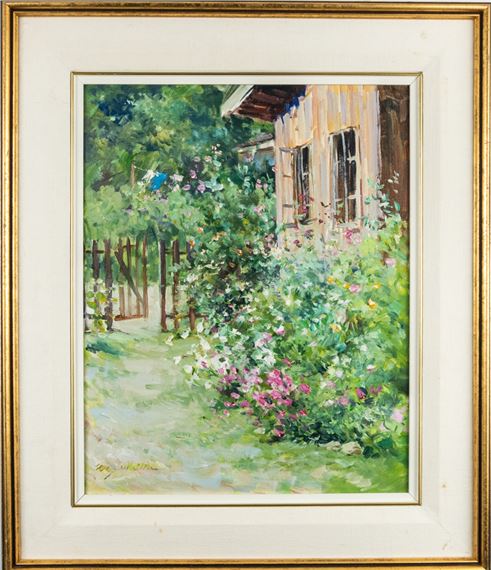 Wilson Chu | Flowered garden | MutualArt