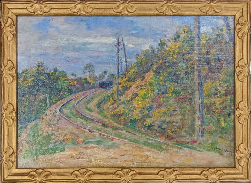 Gabriel Guay | Les rails | MutualArt