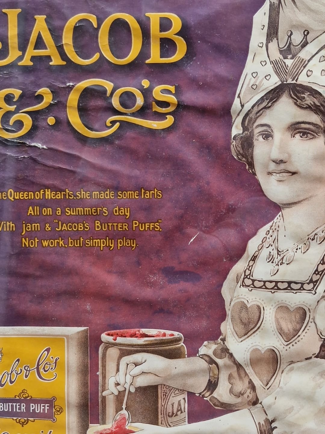 Jacob | Framed original vintage advertisement for Jacob & Co's Butter ...