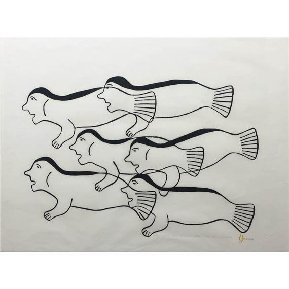Irene Avaalaaqiaq Tiktaalaaq | HALF FISH, HALF HUMAN (1978) | MutualArt