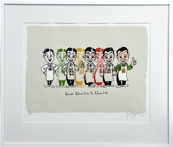 Dick Frizzell | From Charlie to Charlie (2022) | MutualArt