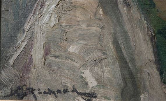 Richard Durando Togo | Portrait of a Woman with a Headdress | MutualArt
