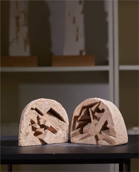 Gilbert Weil | Gilbert WEIL Half-spheres revealing cubic shapes Two ...