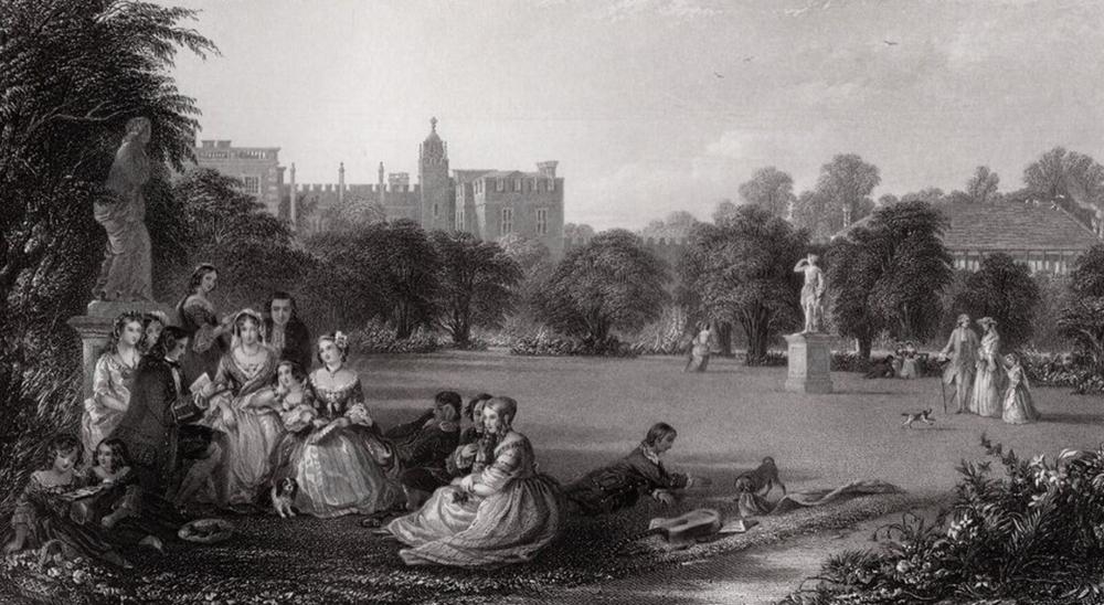 James Digman Wingfield | James Digman Wingfield 1800s Engraving Hampton ...
