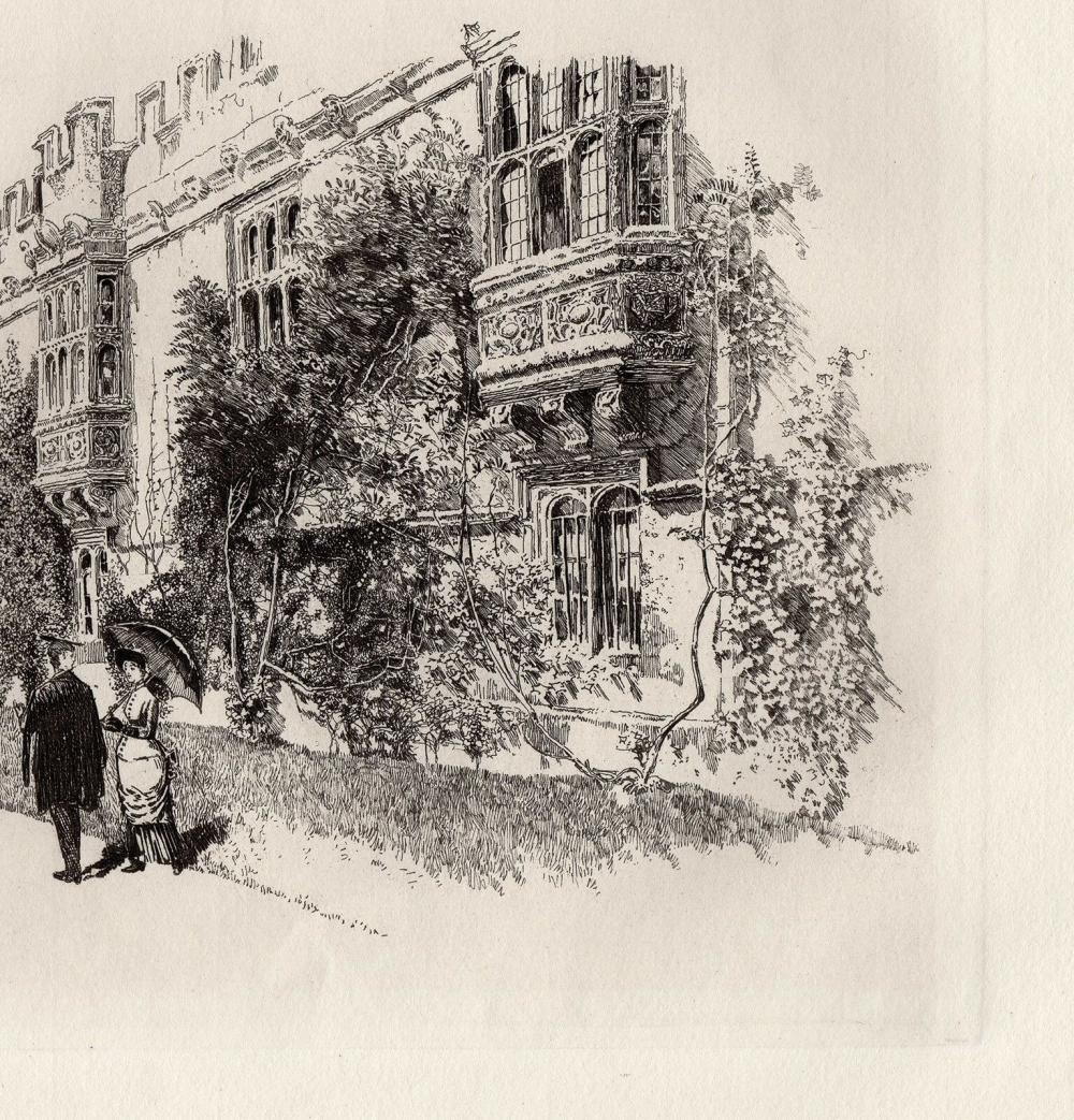 Joseph Pennell | St. John's College, Oxford (1886) | MutualArt