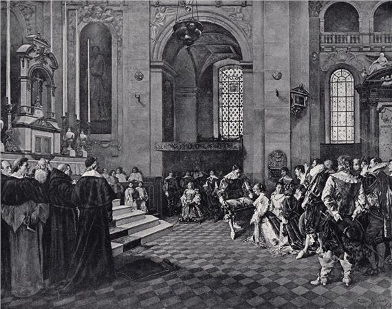 Jacques-Ferdinand Humbert | Louis XIII & Hautefort (1890) | MutualArt