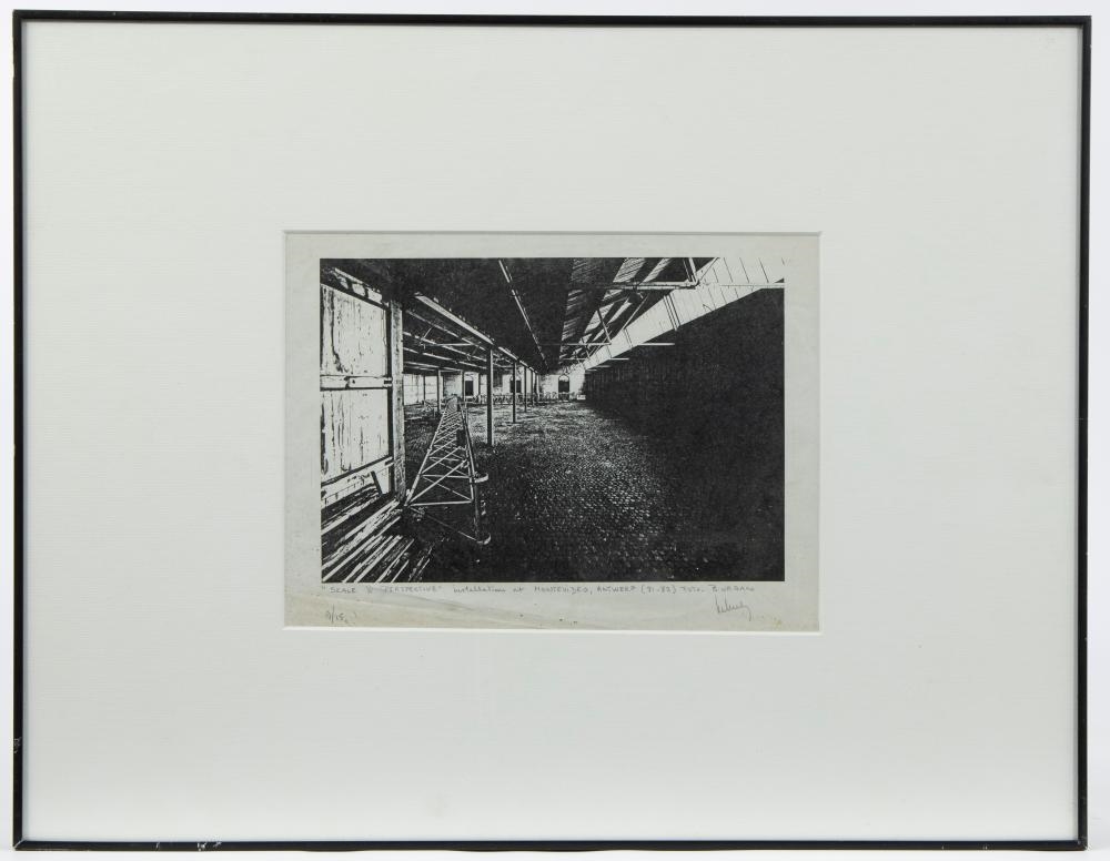 Luc Deleu | offset lithograph Scale & perspective | MutualArt