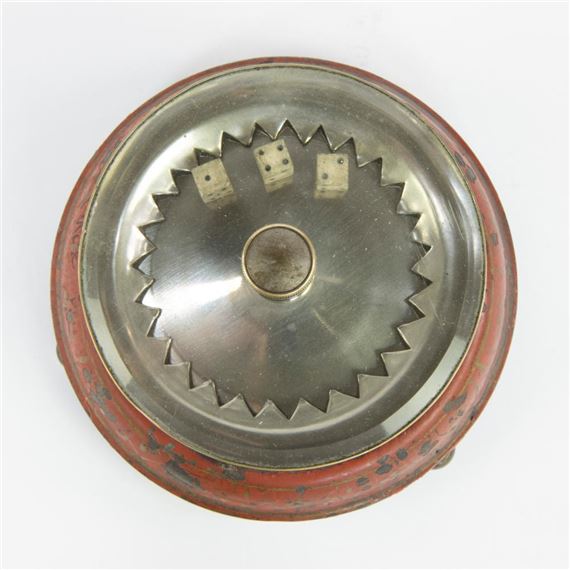 Engels | Rare 19th century English dice game in cast iron (19th Century ...