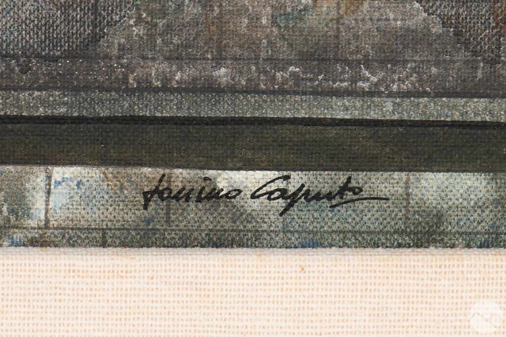 Tonino Caputo | Tonino Caputo 1933-2021 Architecture Paintings 3pc ...