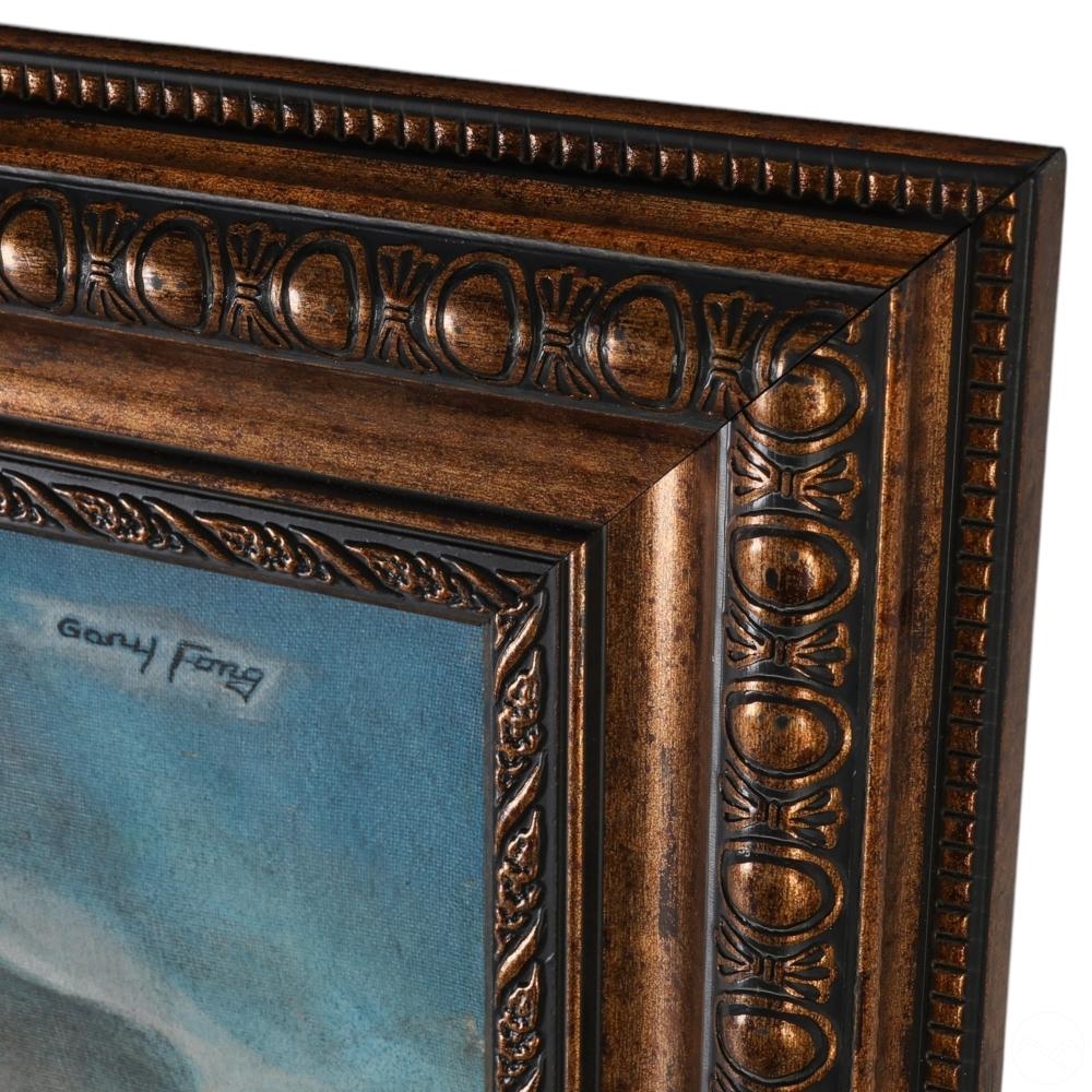 Normal | Gary Fong 20C Haitian Folk Art Landscape Painting | MutualArt