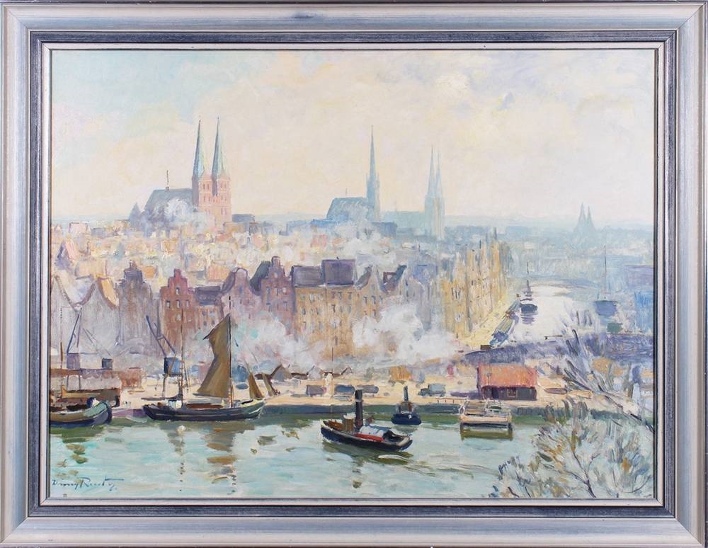 Werner Reuter | Werner Reuter (1902 - 1962, Lübecker Künstler | MutualArt