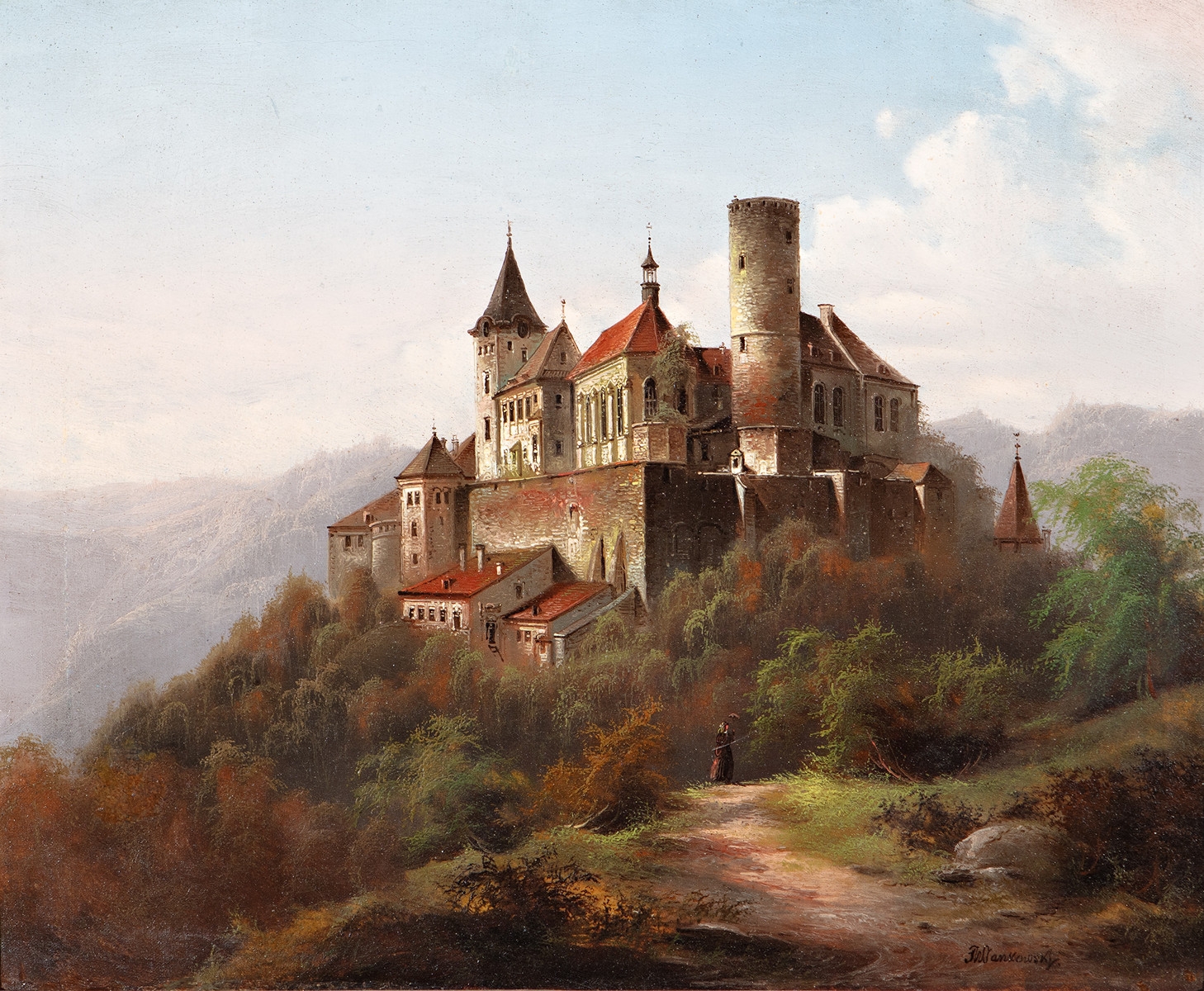 Johann Wilhelm Jankowski | Křivoklát | MutualArt