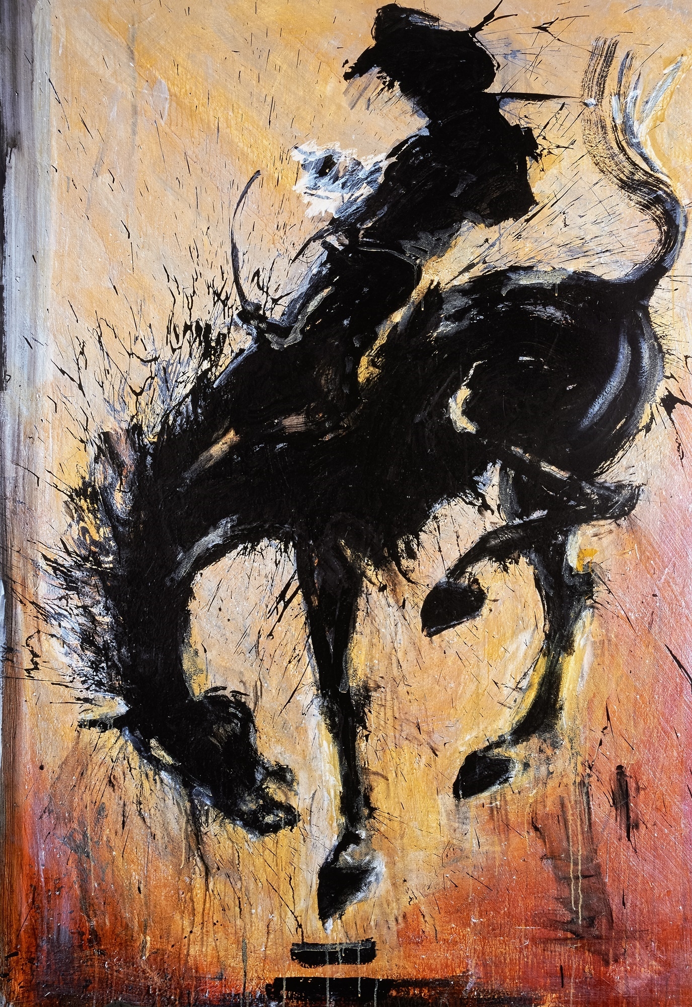Richard Hambleton | Horse & Rider (2005) | MutualArt