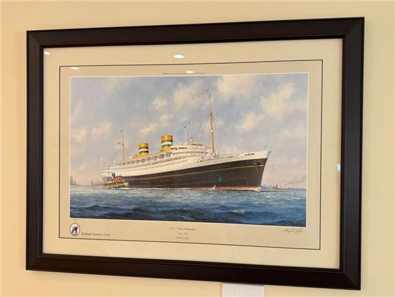 Stephen J. Card | Limited edition print of SS Nieuw Amsterdam by ...
