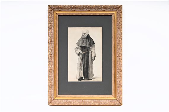 Ferdinand Ernst Lintz | A monk | MutualArt