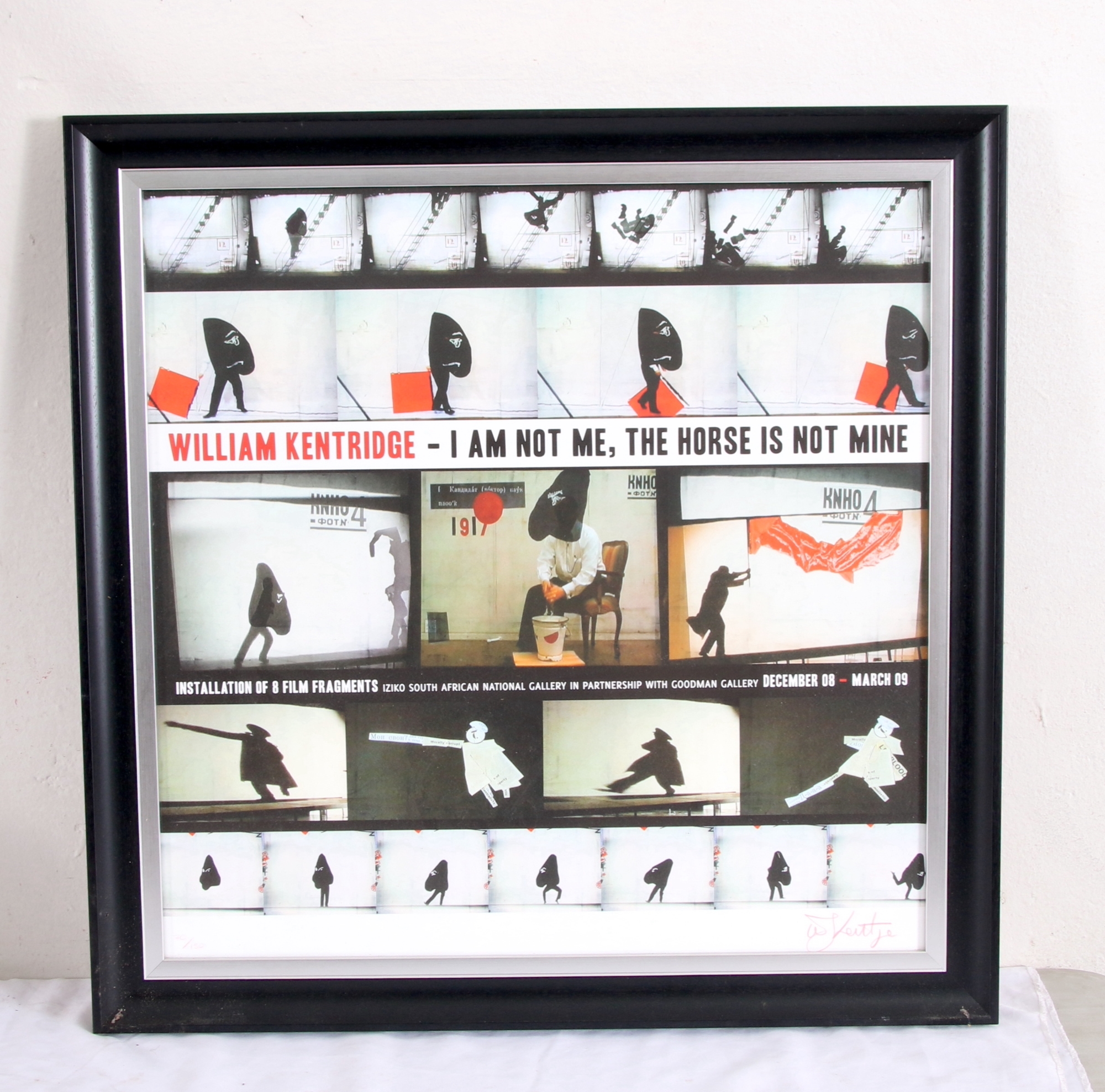 William Kentridge | THE HORSE IS NOT MINE. Installation of 8 film ...