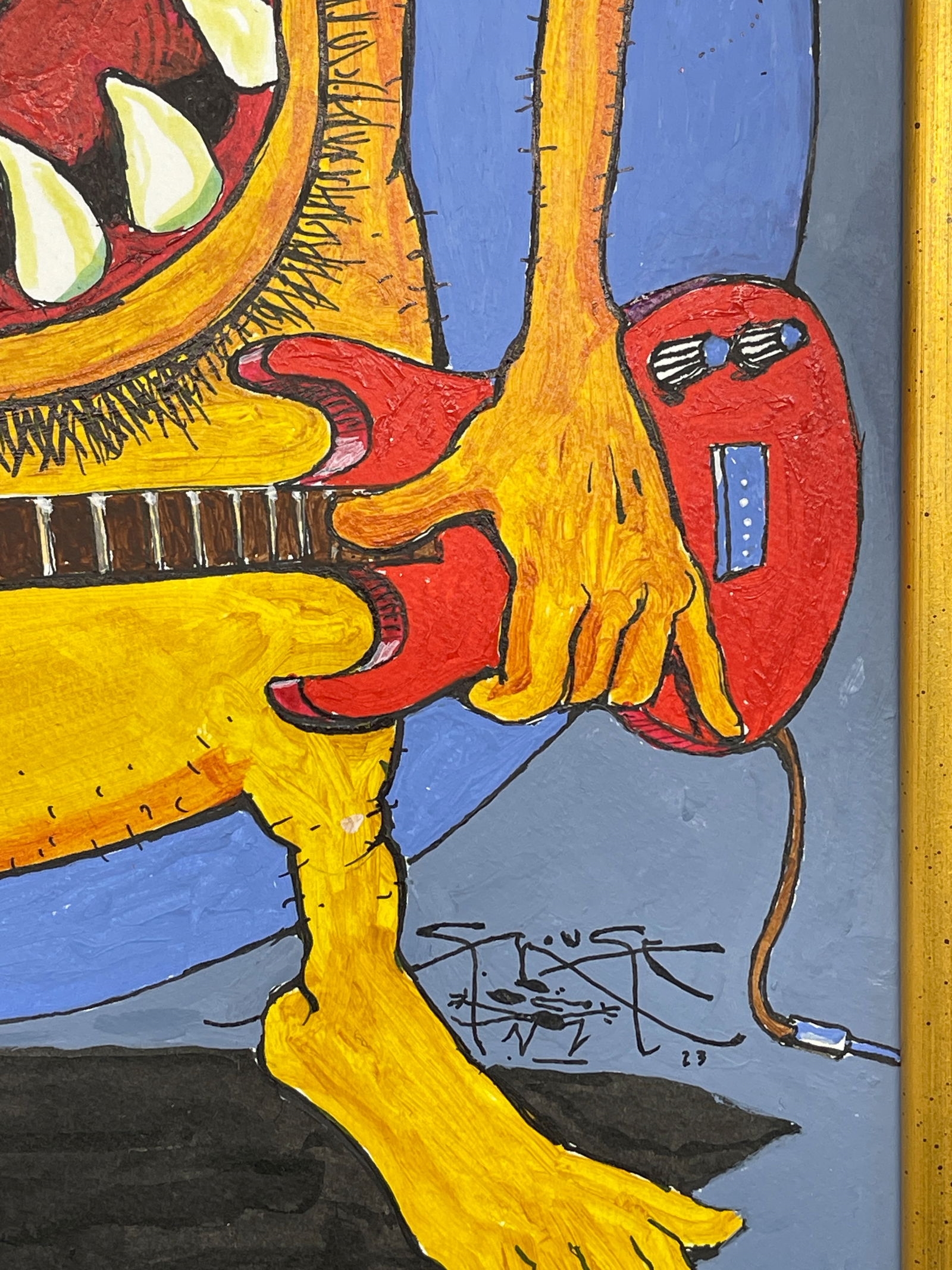 Stanley Mouse | GUITAR MONSTER (2023) | MutualArt