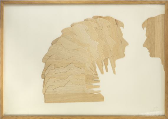 Mario Ceroli | UNTITLED (PROFILI (1970) | MutualArt